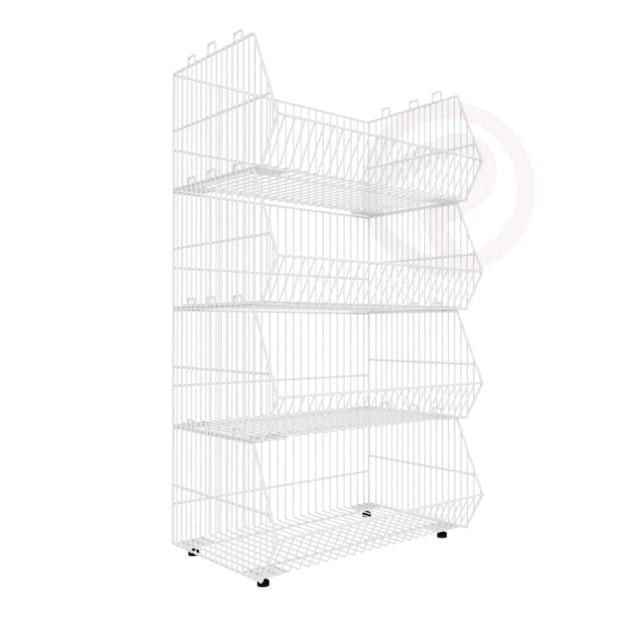 Complex Basket shelf Type III - ProgroupThai Shelving Expert